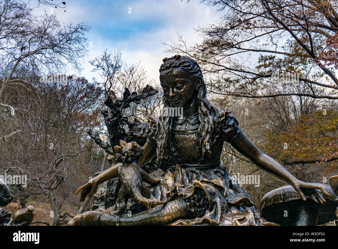 New York City, New York / USA - November 2018: The Alice in Wonderland ...