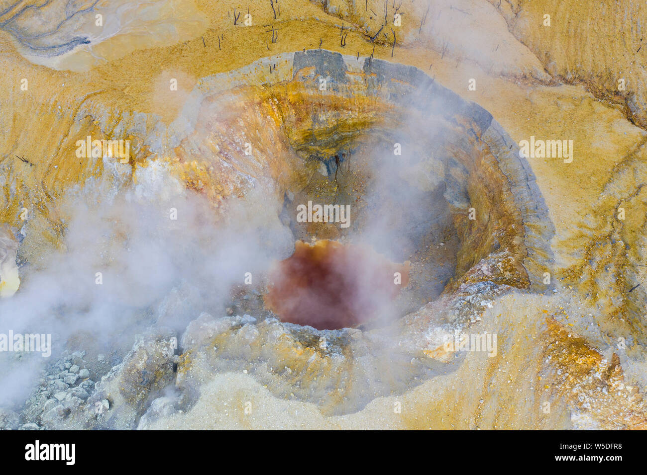 Garbuna Volcano, Kimbe Bay, New Britain, Papua New Guinea Stock Photo ...