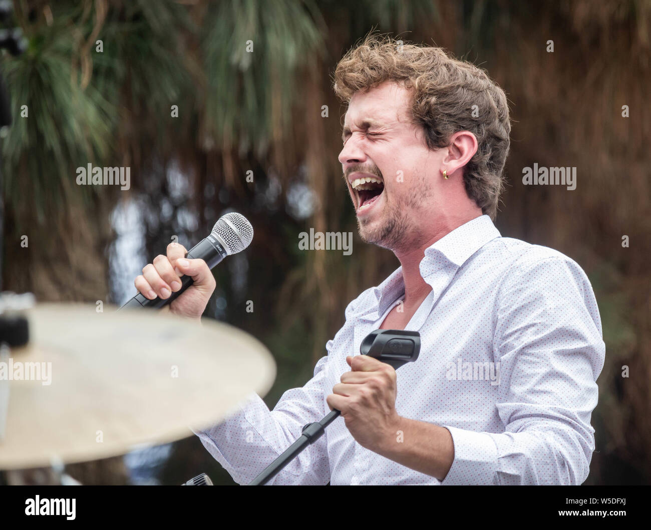 Flamenco singer in Spain Stock Photo - Alamy