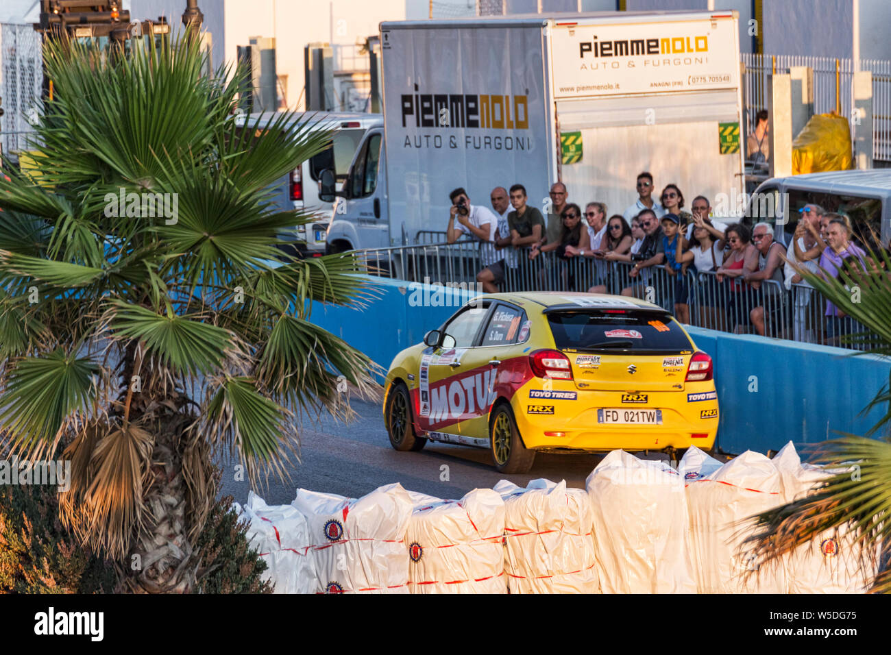 Rome,Italy - July 21, 2019:At Rome capital city Rally public event, the ...