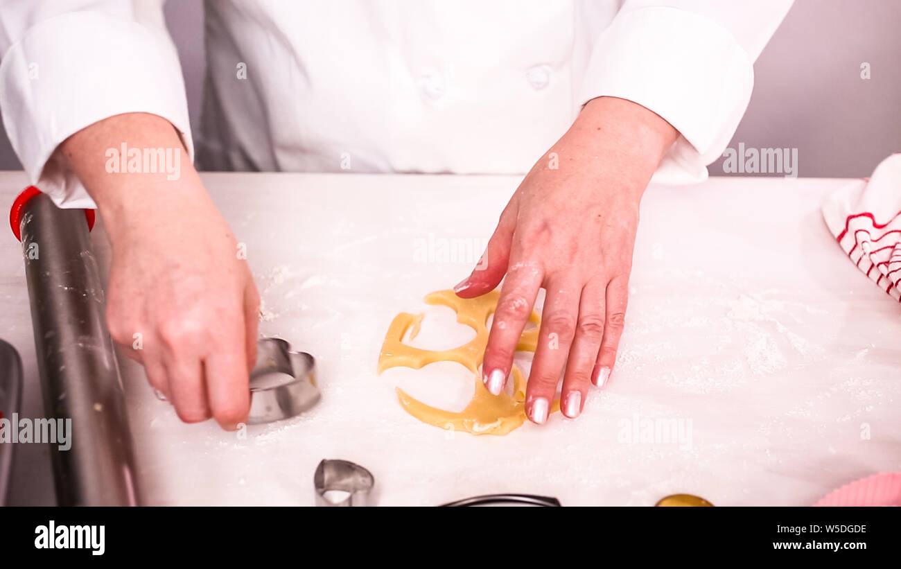 Step step cutting out shapes hi-res stock photography and images - Alamy