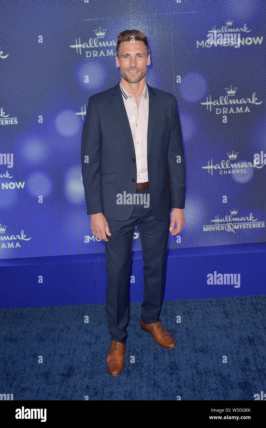 Andrew Walker at the Hallmark Channel Summer TCA 2019 event in a ...