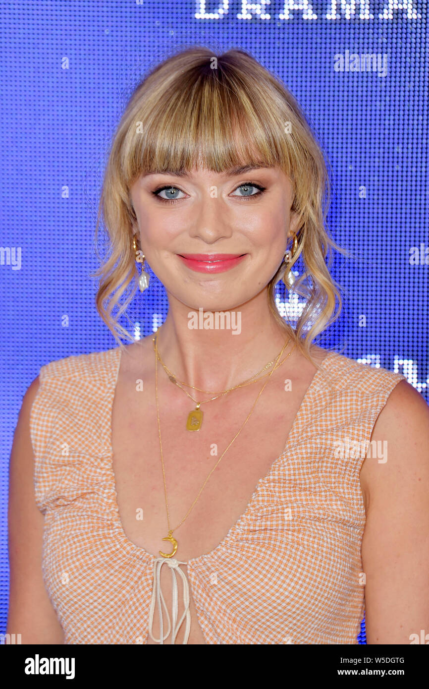Britt Irvin at the Hallmark Channel Summer TCA 2019 event in a private ...