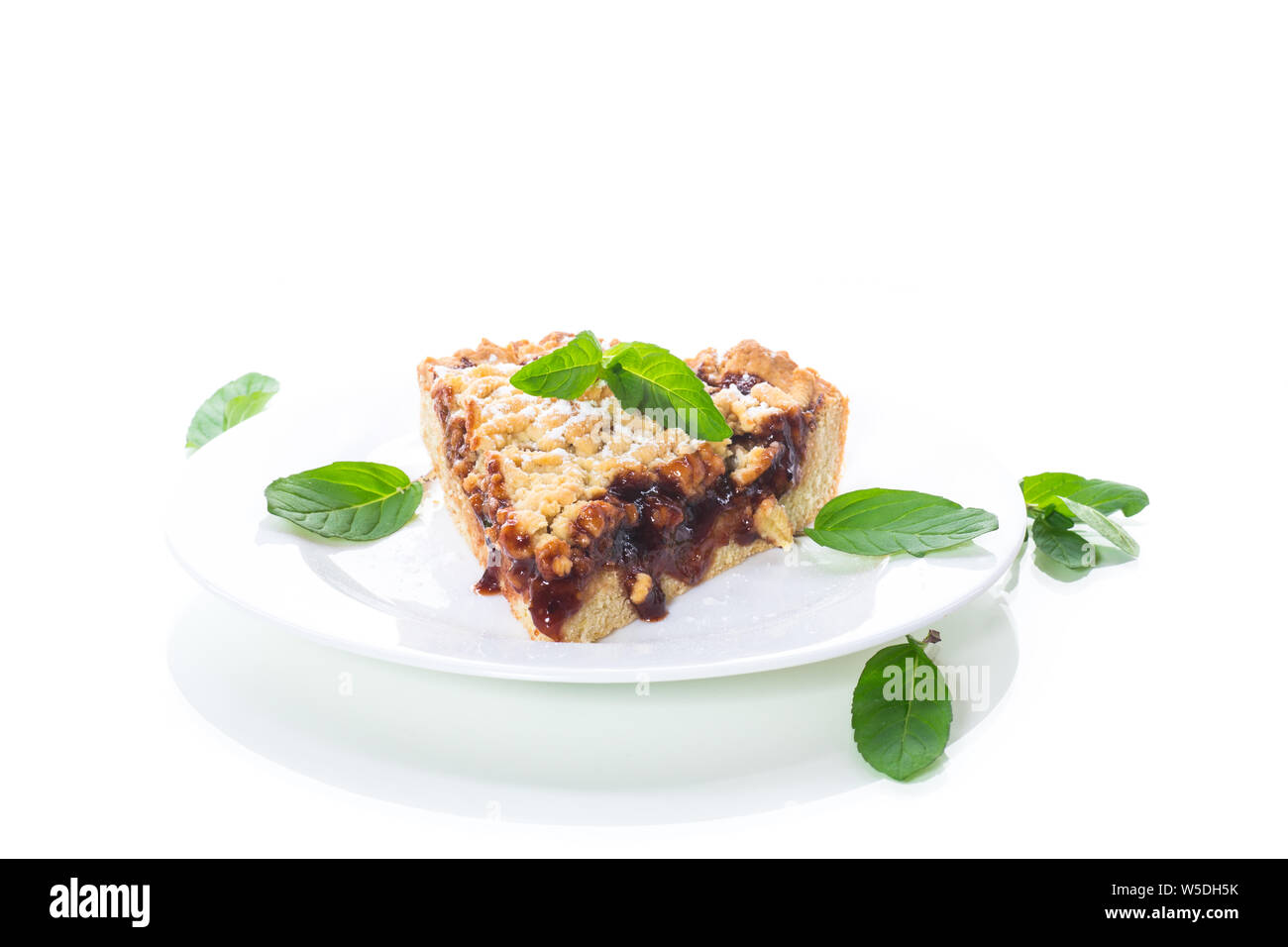 Cake fork in white Cut Out Stock Images & Pictures - Alamy