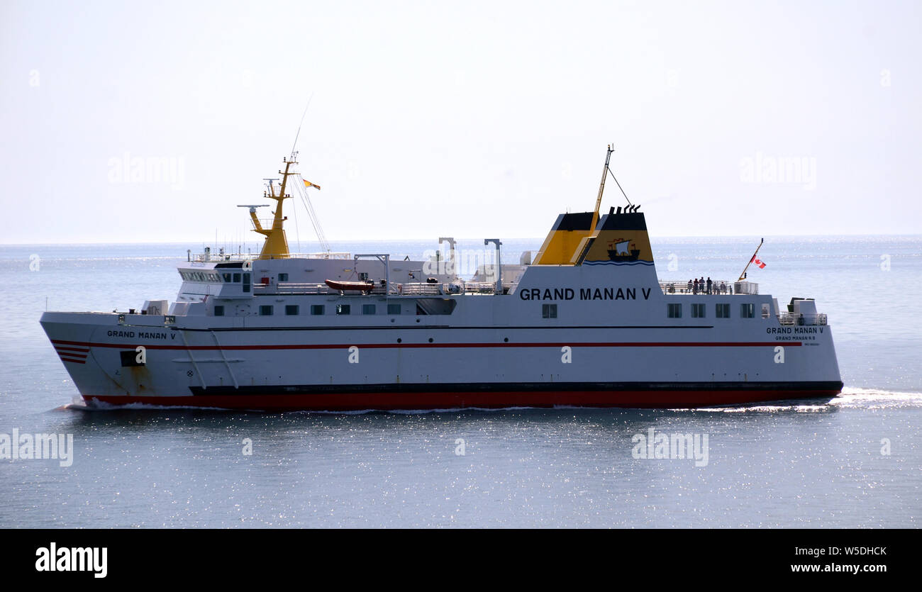 The Grand Manan Ferry Stock Photo - Alamy