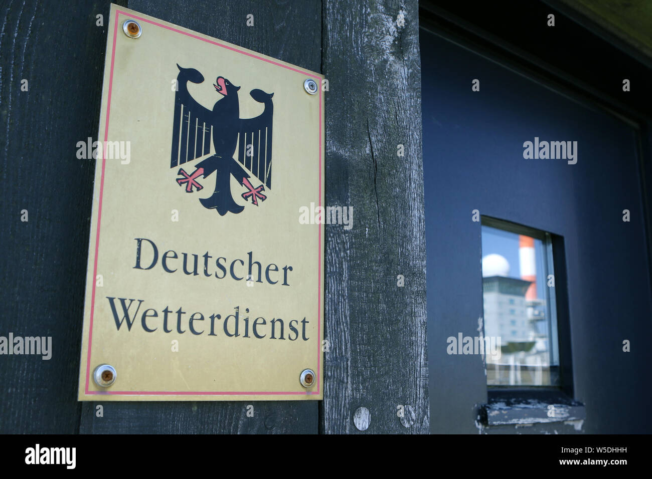 Schierke, Germany. 25th July, 2019. The German Weather Service (DWD ...