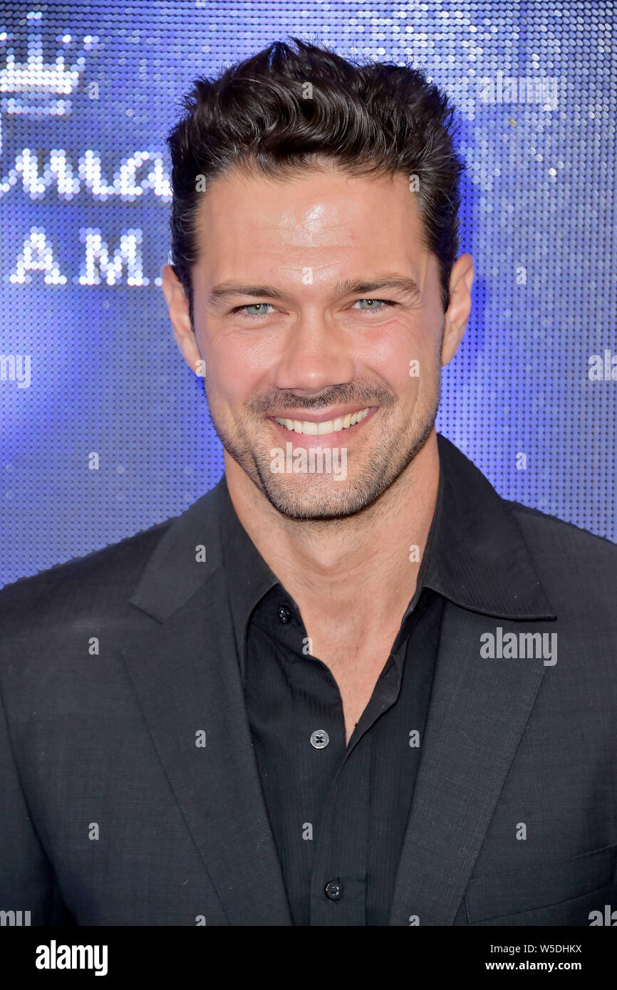 Ryan Paevey at the Hallmark Channel Summer TCA 2019 event in a private ...