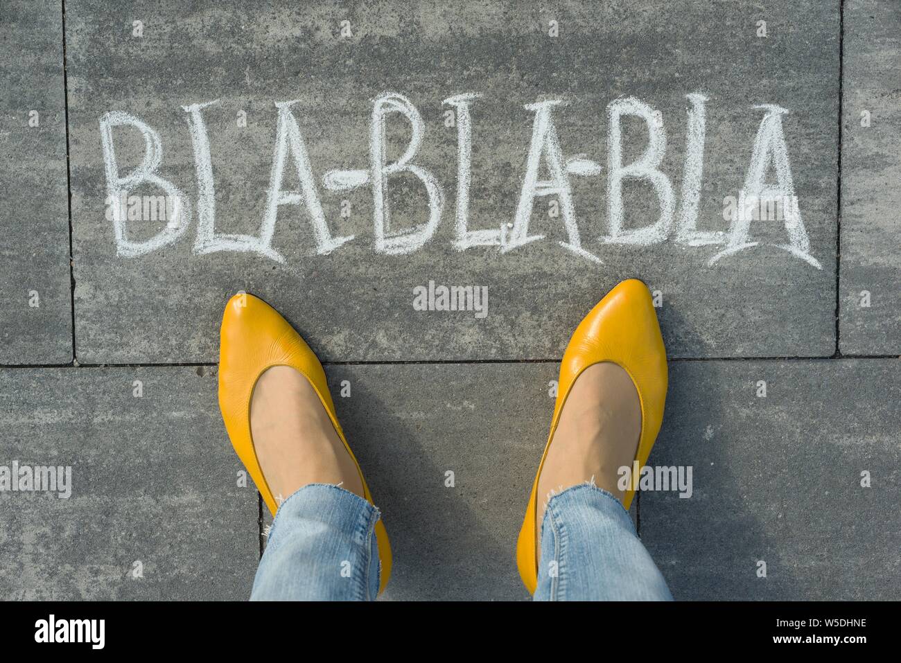 Text bla bla bla hi-res stock photography and images - Alamy