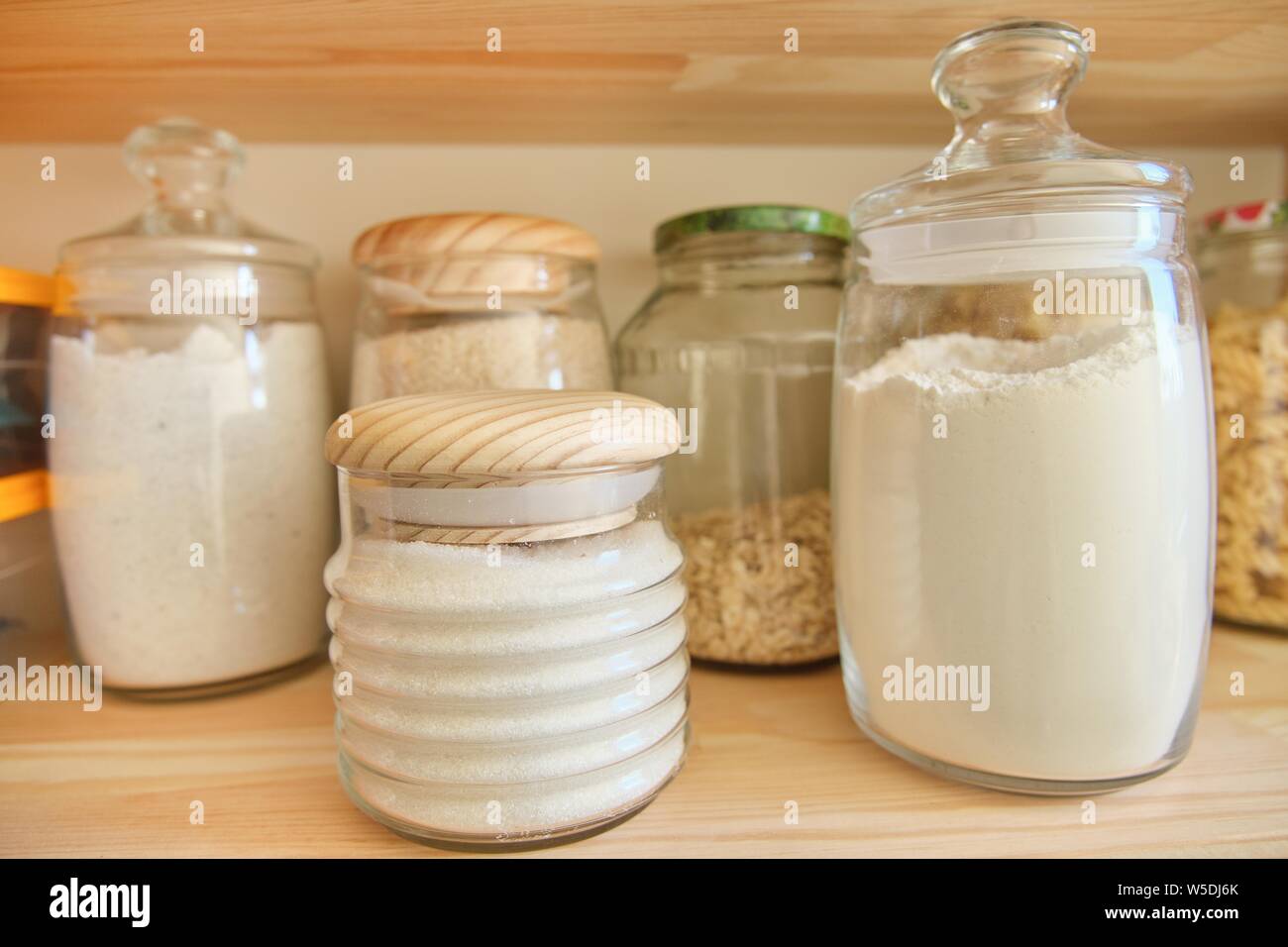Flour Sugar Storage High Resolution Stock Photography and Images - Alamy