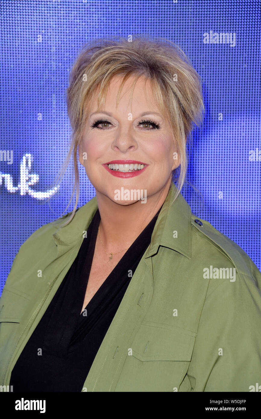 Nancy Grace at the Hallmark Channel Summer TCA 2019 event in a private ...
