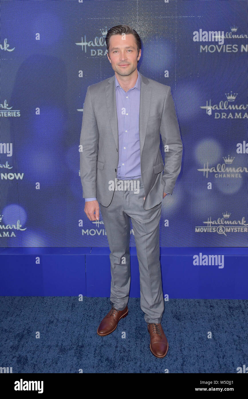 Carlo Marks at the Hallmark Channel Summer TCA 2019 event in a private ...