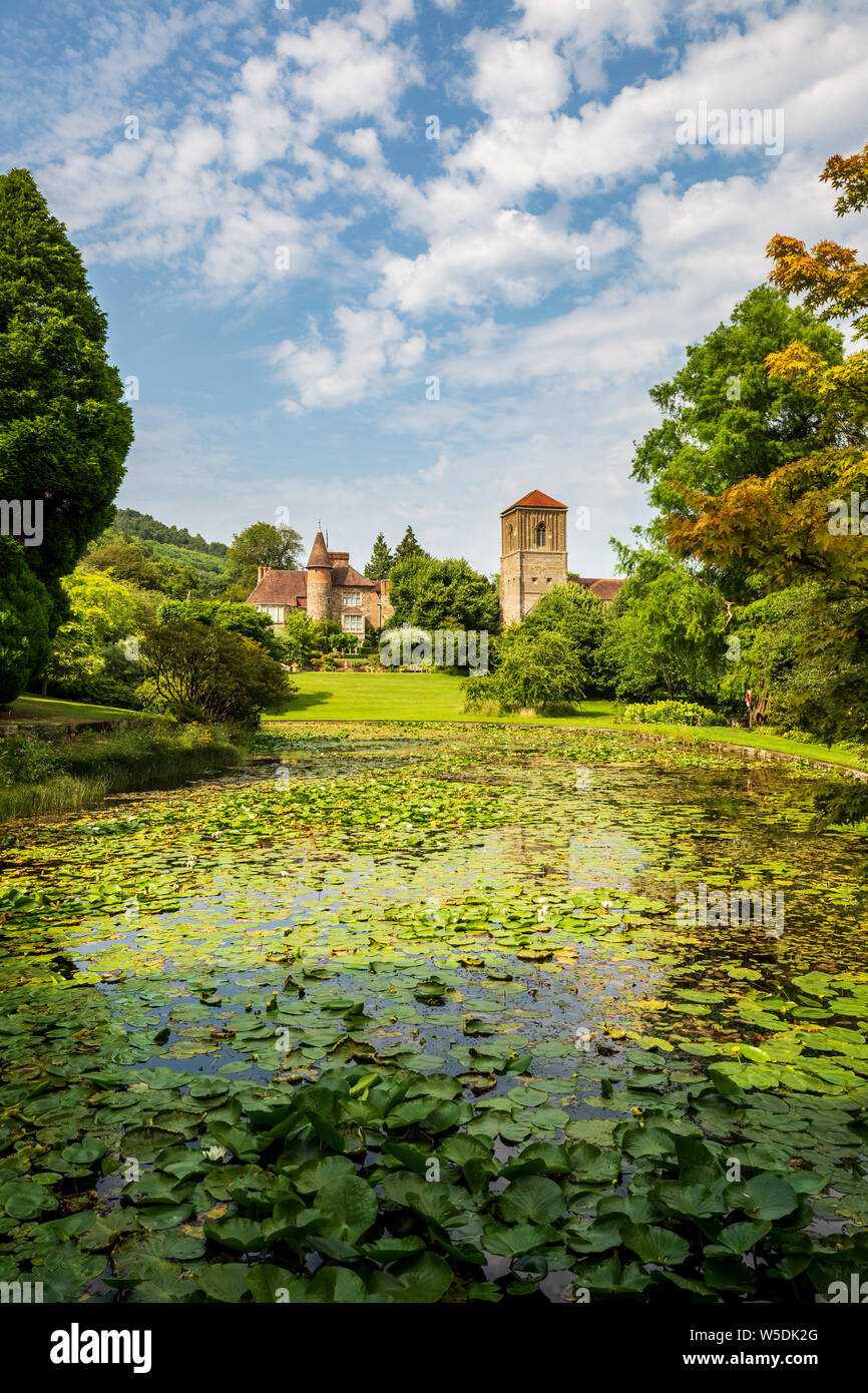 The 12th-century Little Malvern Priory and Little Malvern Court ...