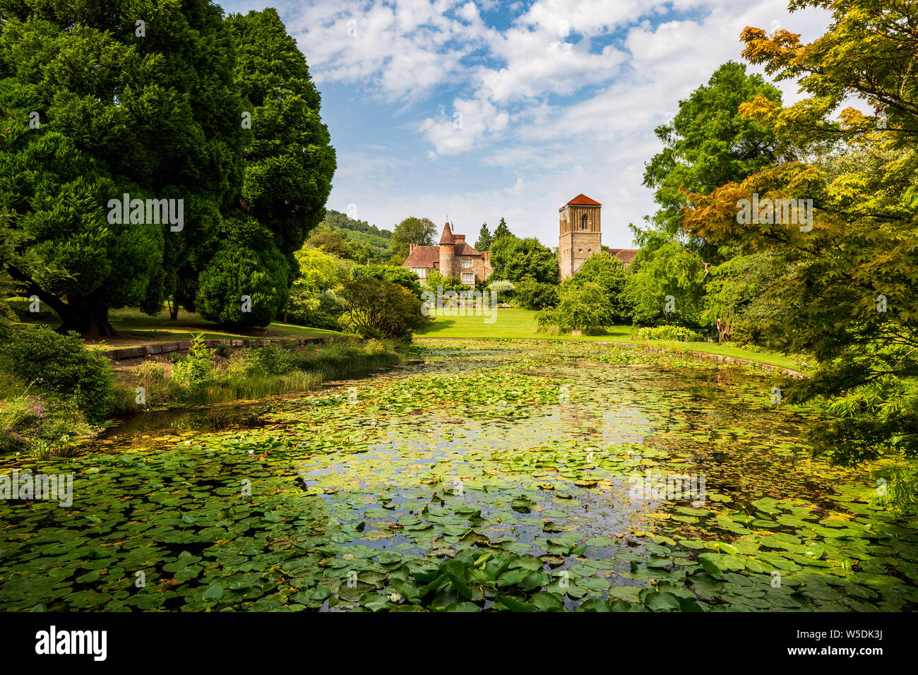 The 12th-century Little Malvern Priory and Little Malvern Court ...