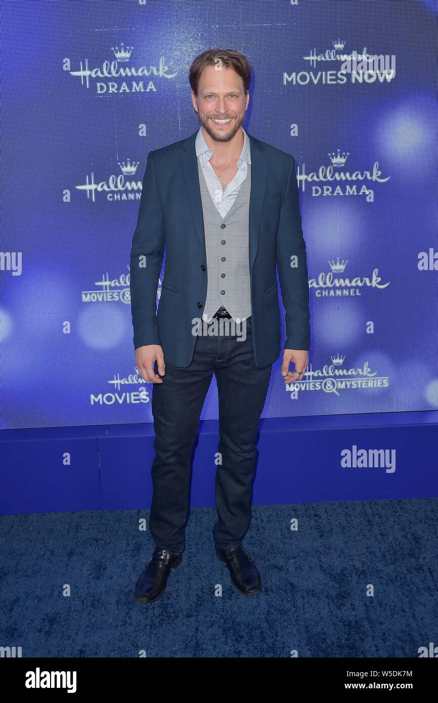 Jon Cor at the Hallmark Channel Summer TCA 2019 event in a private ...