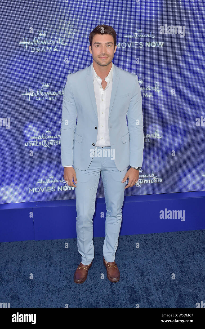Peter Porte at the Hallmark Channel Summer TCA 2019 event in a private ...