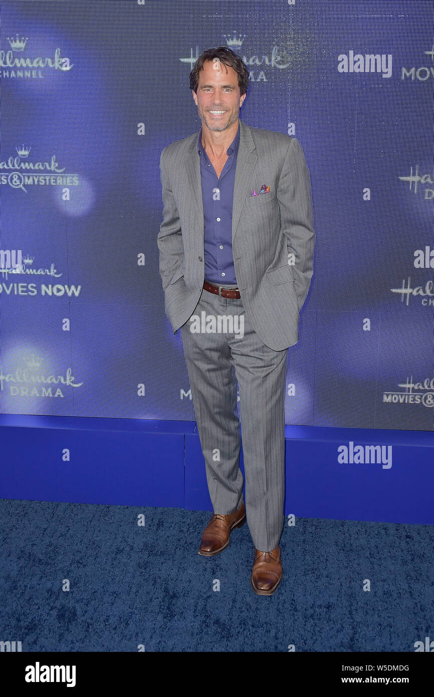 Shawn Christian at the Hallmark Channel Summer TCA 2019 event in a ...