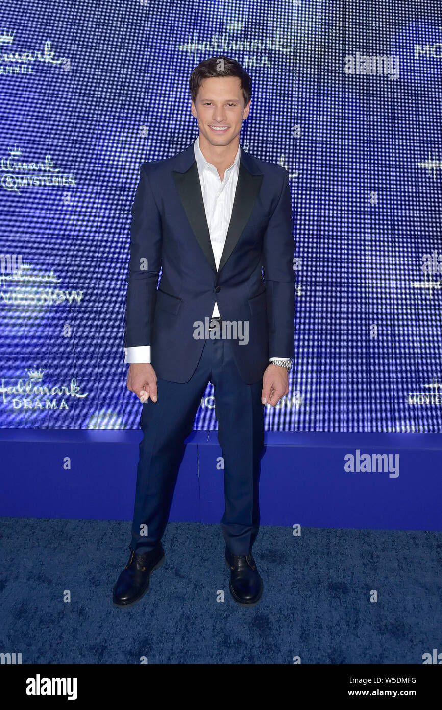 Greg Hovanessian at the Hallmark Channel Summer TCA 2019 event in a ...