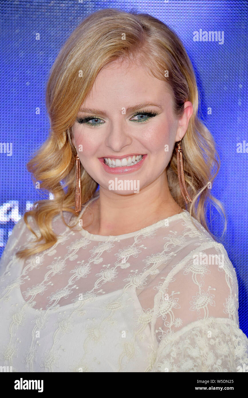 Andrea Brooks at the Hallmark Channel Summer TCA 2019 event in a ...