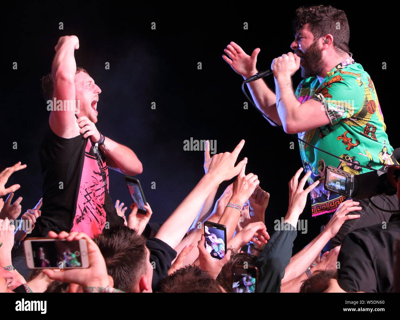 Yannis Philippakis a lead singer and guitarist of Foals Rock band ...