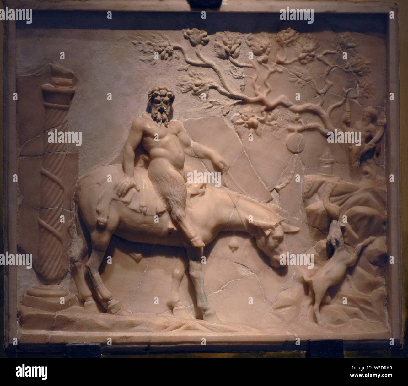 RELIEVE MITOLOGICO. Location: NATIONAL MUSEUM OF ARCHAEOLOGY. NEAPEL ...