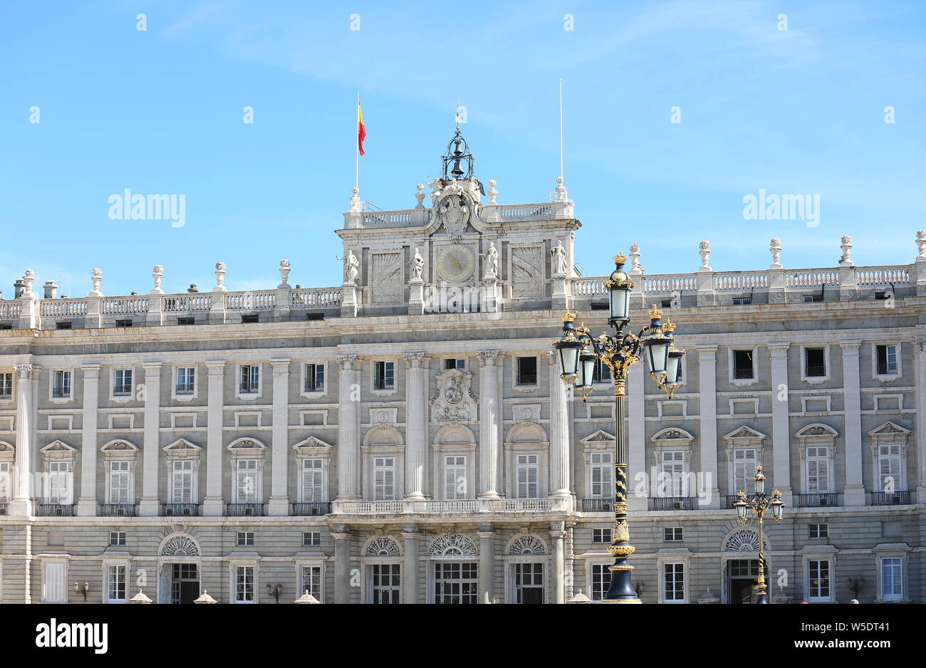 Royal palace building Madrid Spain Stock Photo - Alamy