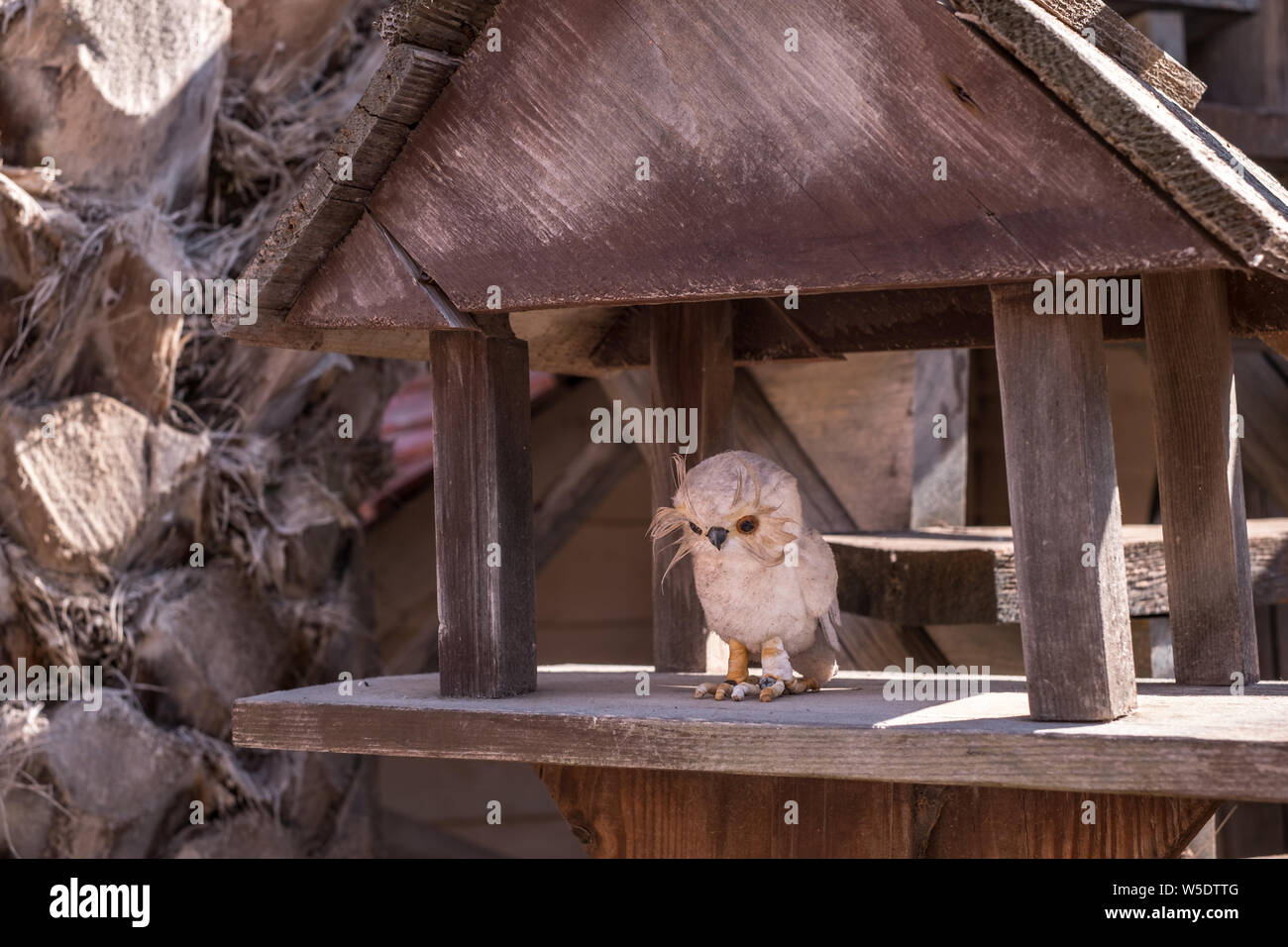 Popeye Village, Malta - July 19, 2019. Interior of the Popeye village ...