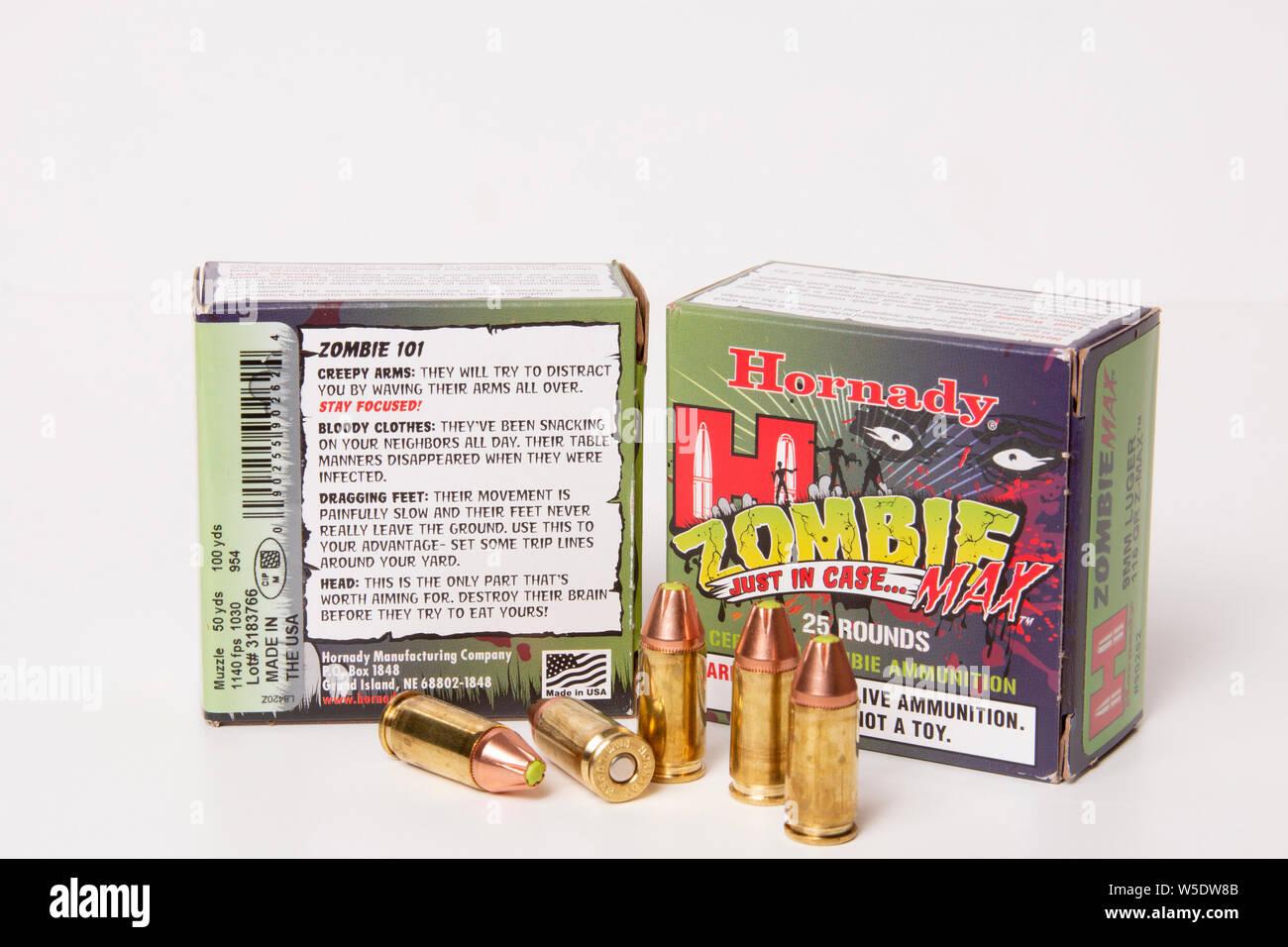 Hornady Zombie Max Ammo Stock Photo - Alamy