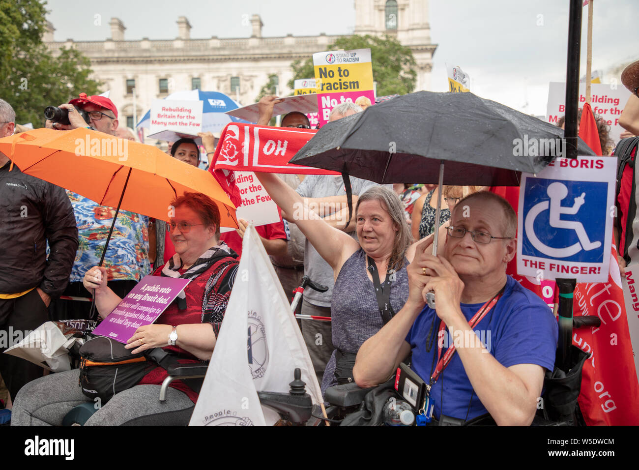 Animated labour party supporter hi-res stock photography and images - Alamy