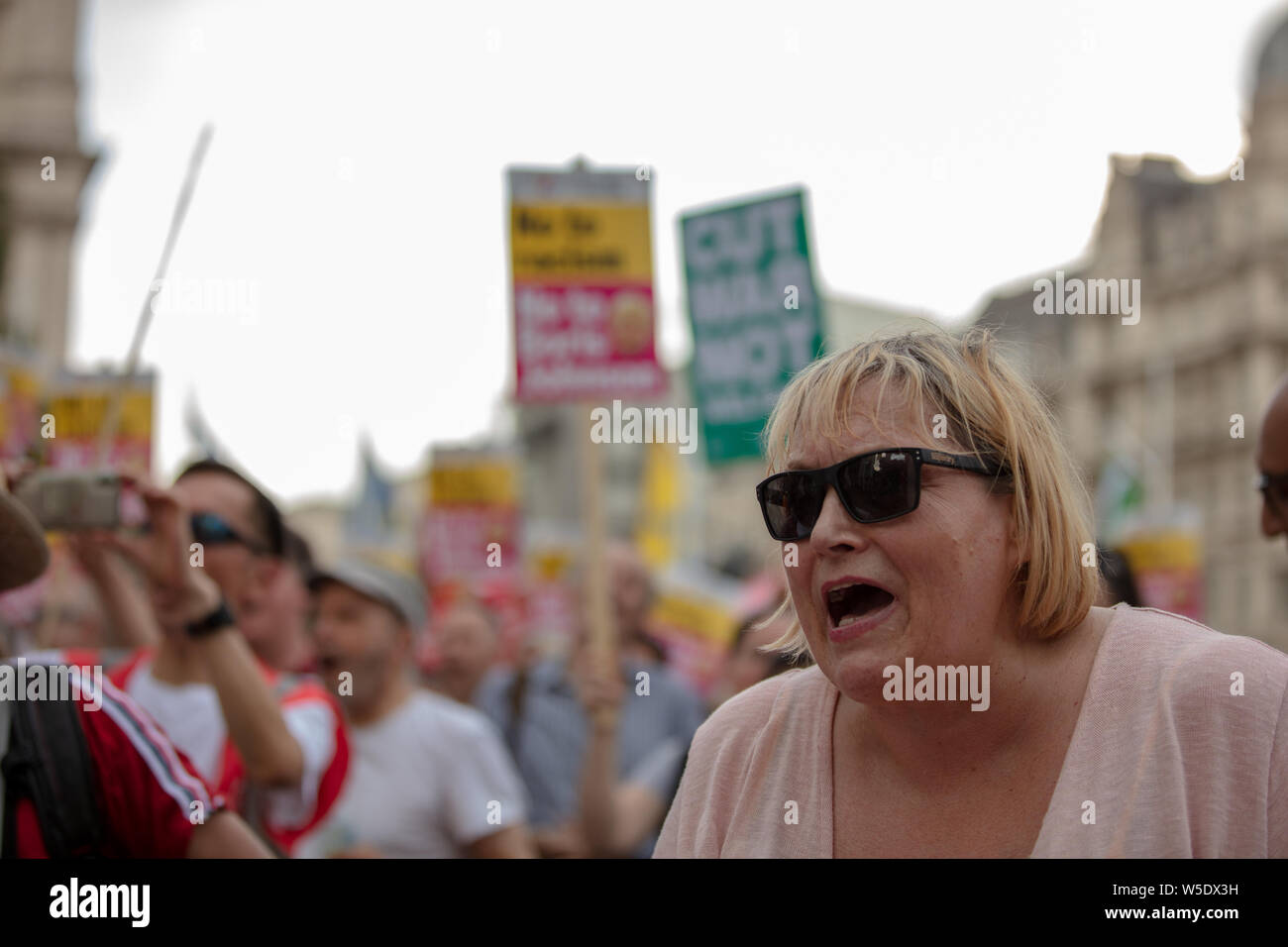 Animated labour party supporter hi-res stock photography and images - Alamy