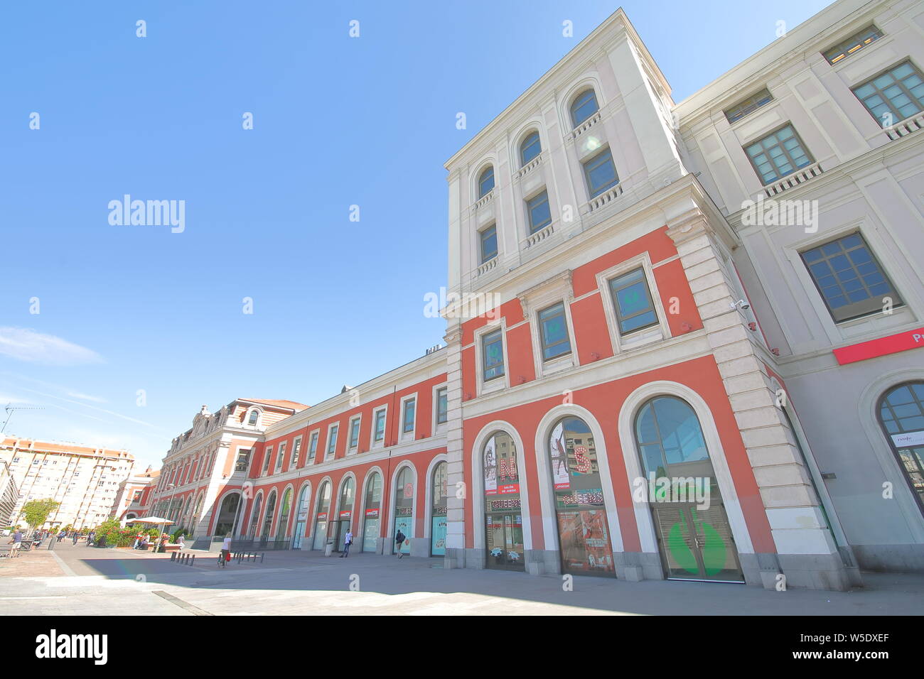 People visit Centro Comercial Principe Pio Shopping mall Madrid Spain ...