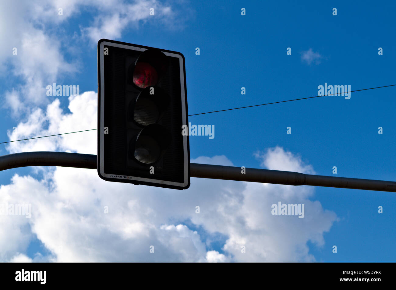 Traffic lights, Wrocław, Poland Stock Photo - Alamy