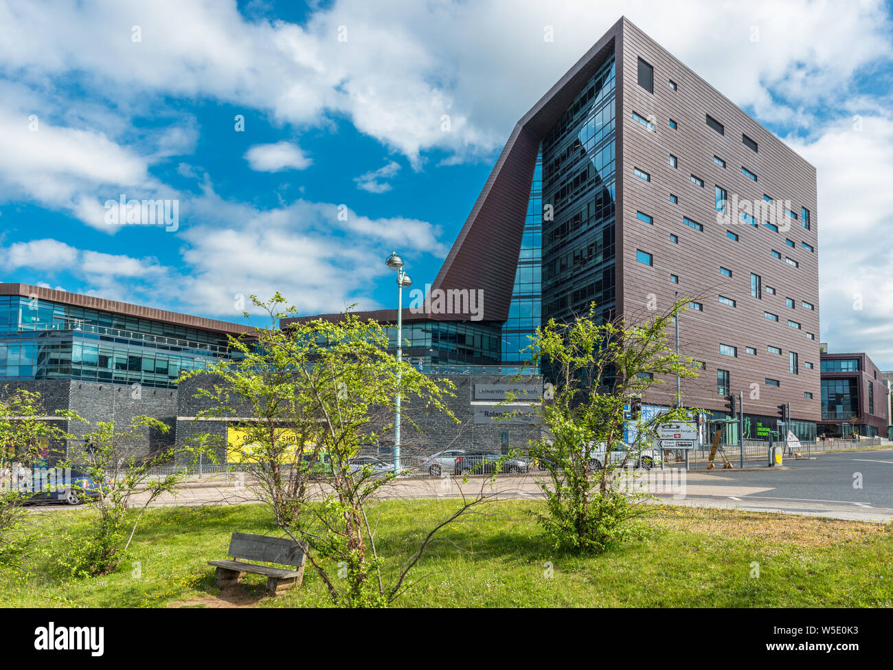 Plymouth University the Roland Levinsky Building named after a former ...