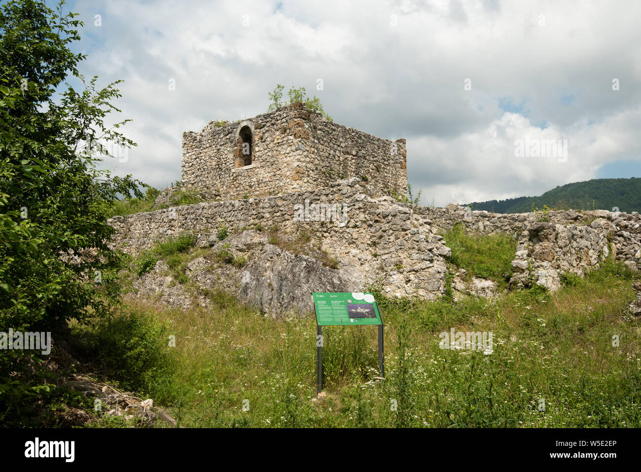Old town Stari grad Žumberak Stock Photo - Alamy