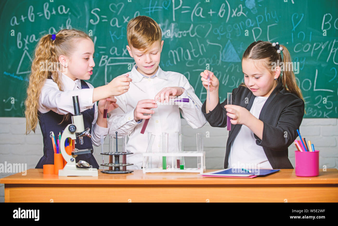 childrens day. Chemistry. Back to school. students doing biology ...