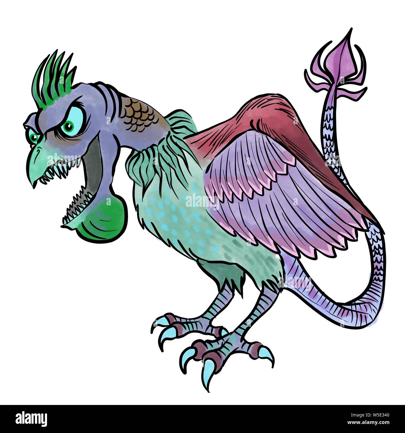 Cockatrice hi-res stock photography and images - Alamy