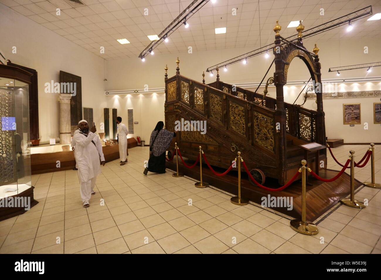 Mecca, Saudi Arabia. 28th July 2019. Muslim Pilgrims visit the Mecca ...