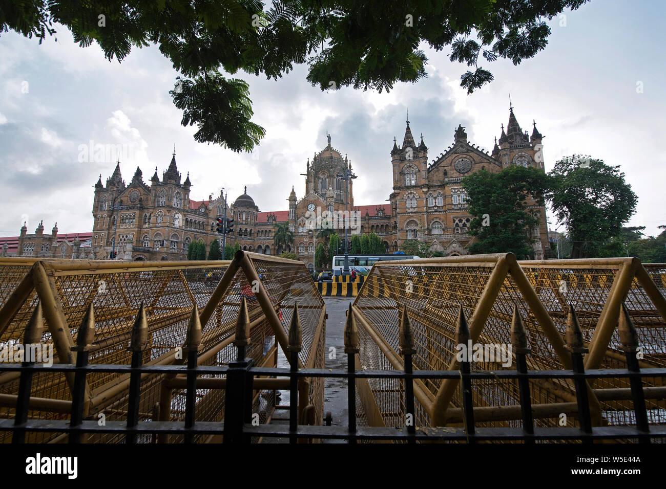 The image of Chhatrapati Shivaji Terminus building, at Mumbai, India ...