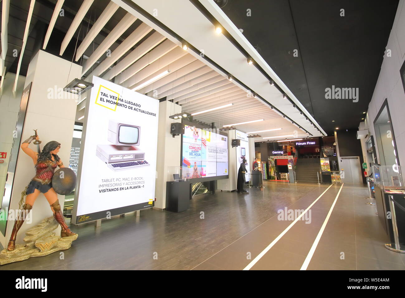 Fnac shopping mall Madrid Spain Stock Photo - Alamy