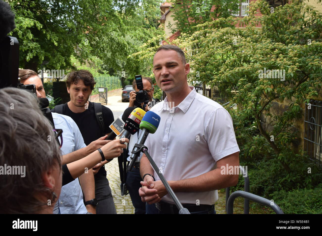 Görlitz Sebastian Wippel AfD Stock Photo - Alamy