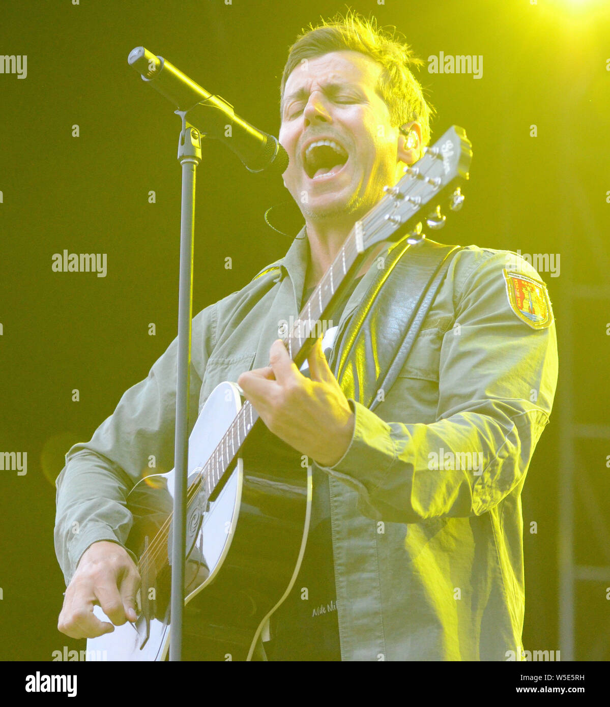 Appleton, Wisconsin, USA. 26th July, 2019. Lead singer Raine Maida of ...