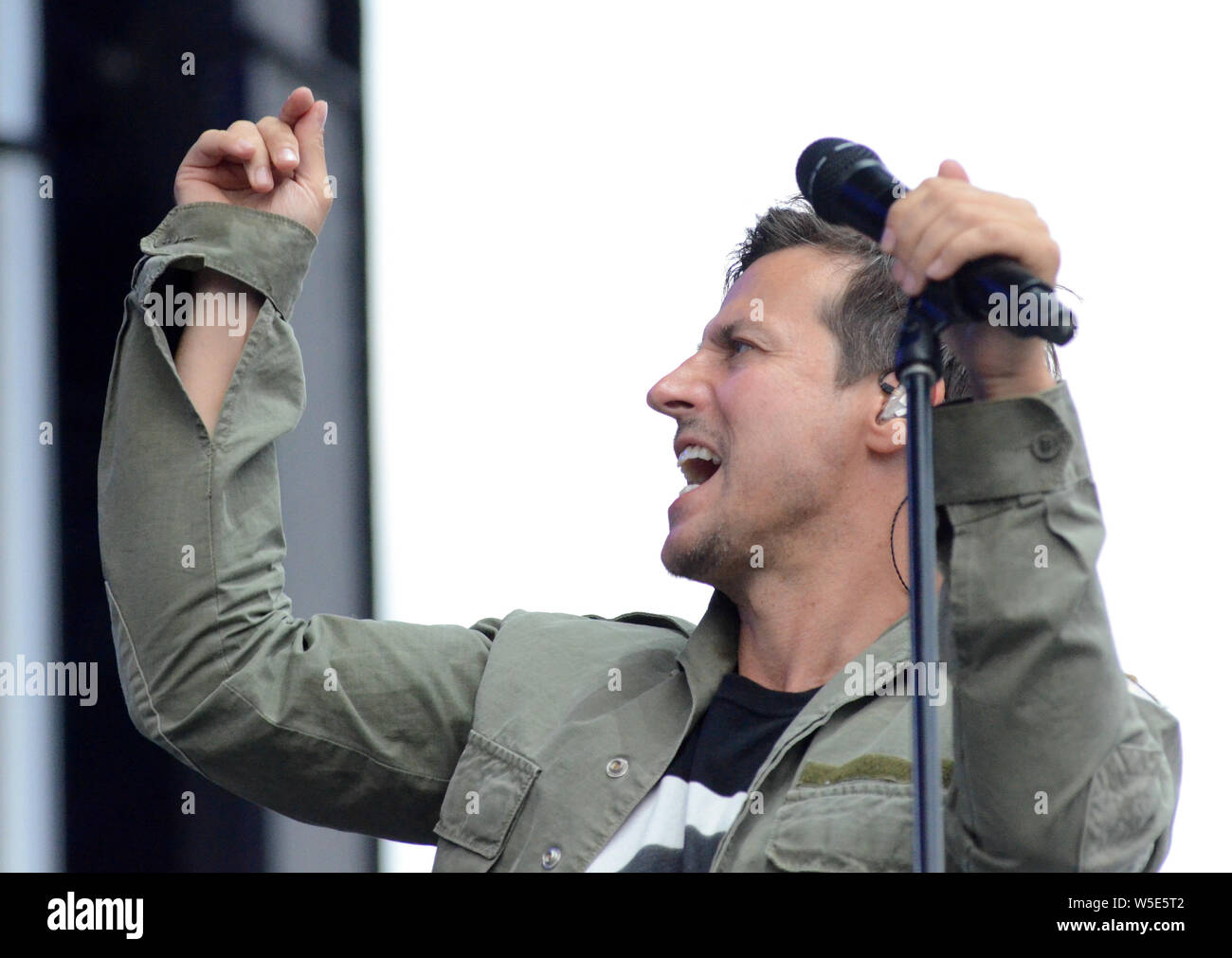 Appleton, Wisconsin, USA. 26th July, 2019. Lead singer Raine Maida of ...