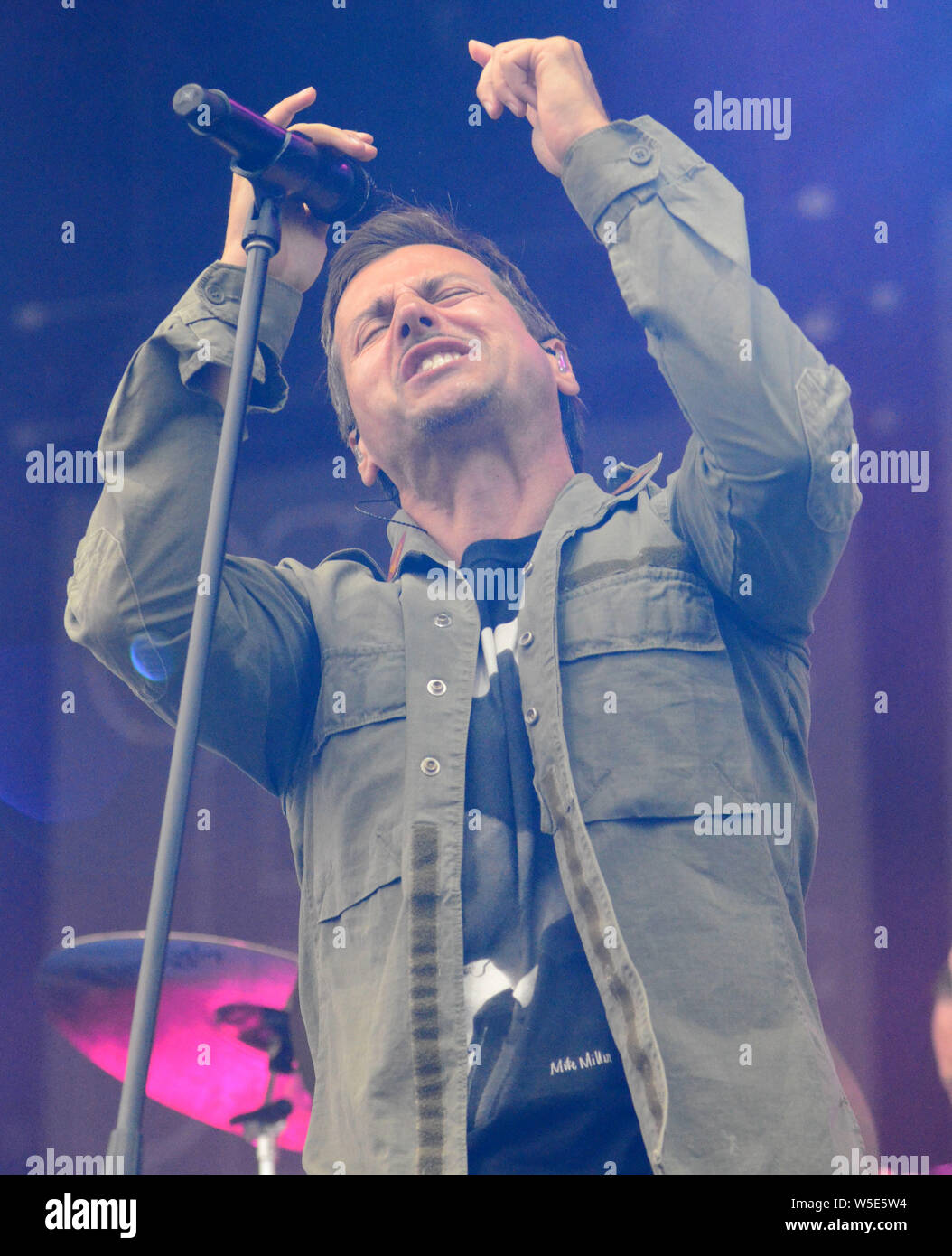 Appleton, Wisconsin, USA. 26th July, 2019. Lead singer Raine Maida of ...