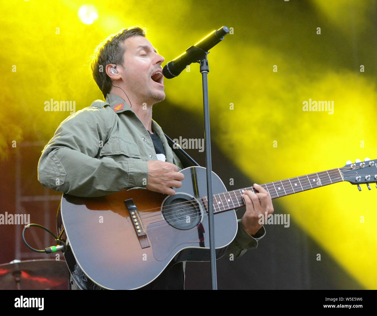 Appleton, Wisconsin, USA. 26th July, 2019. Lead singer Raine Maida of ...
