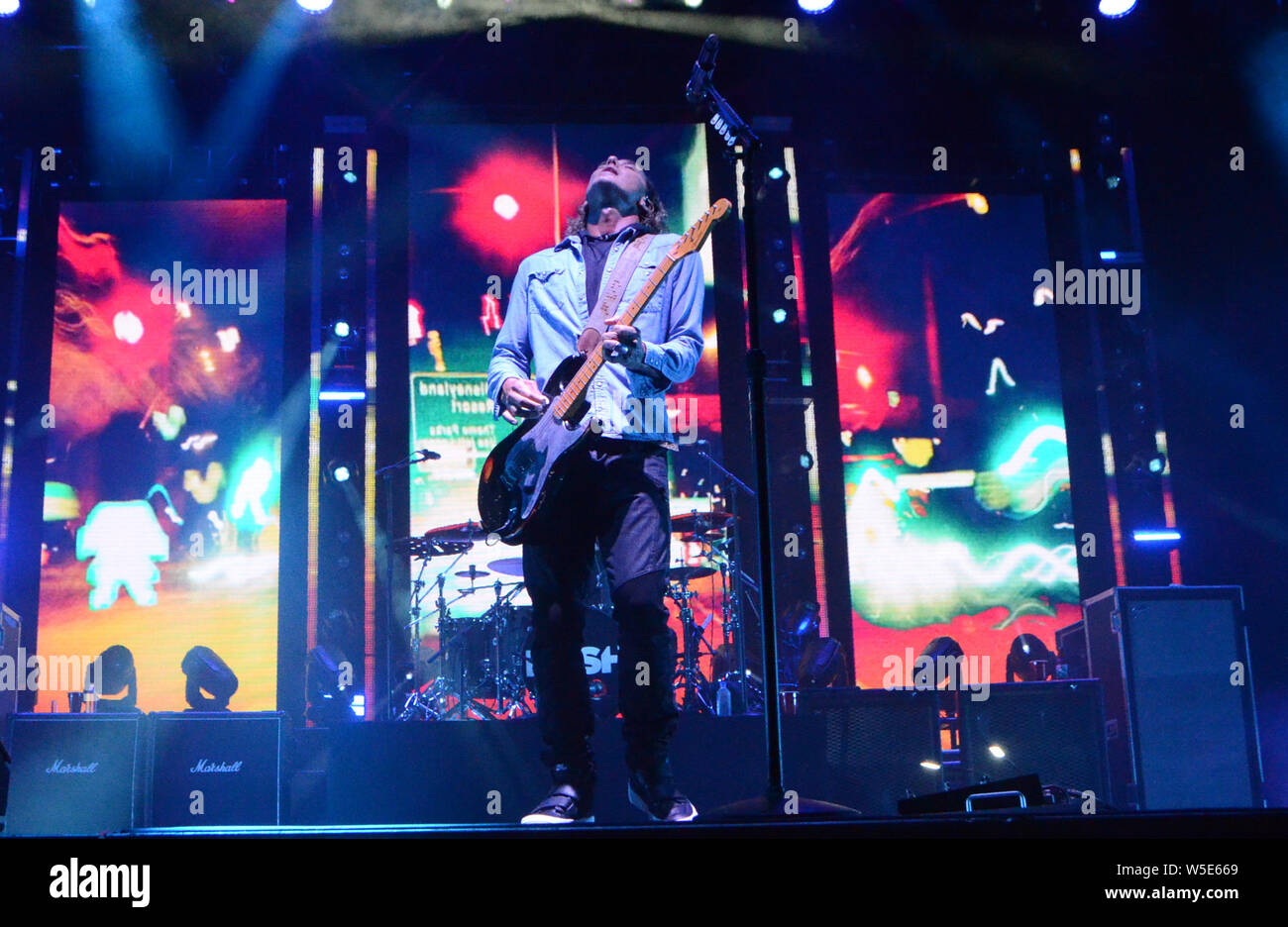 Appleton, Wisconsin, USA. 26th July, 2019. Lead singer Gavin Rossdale ...