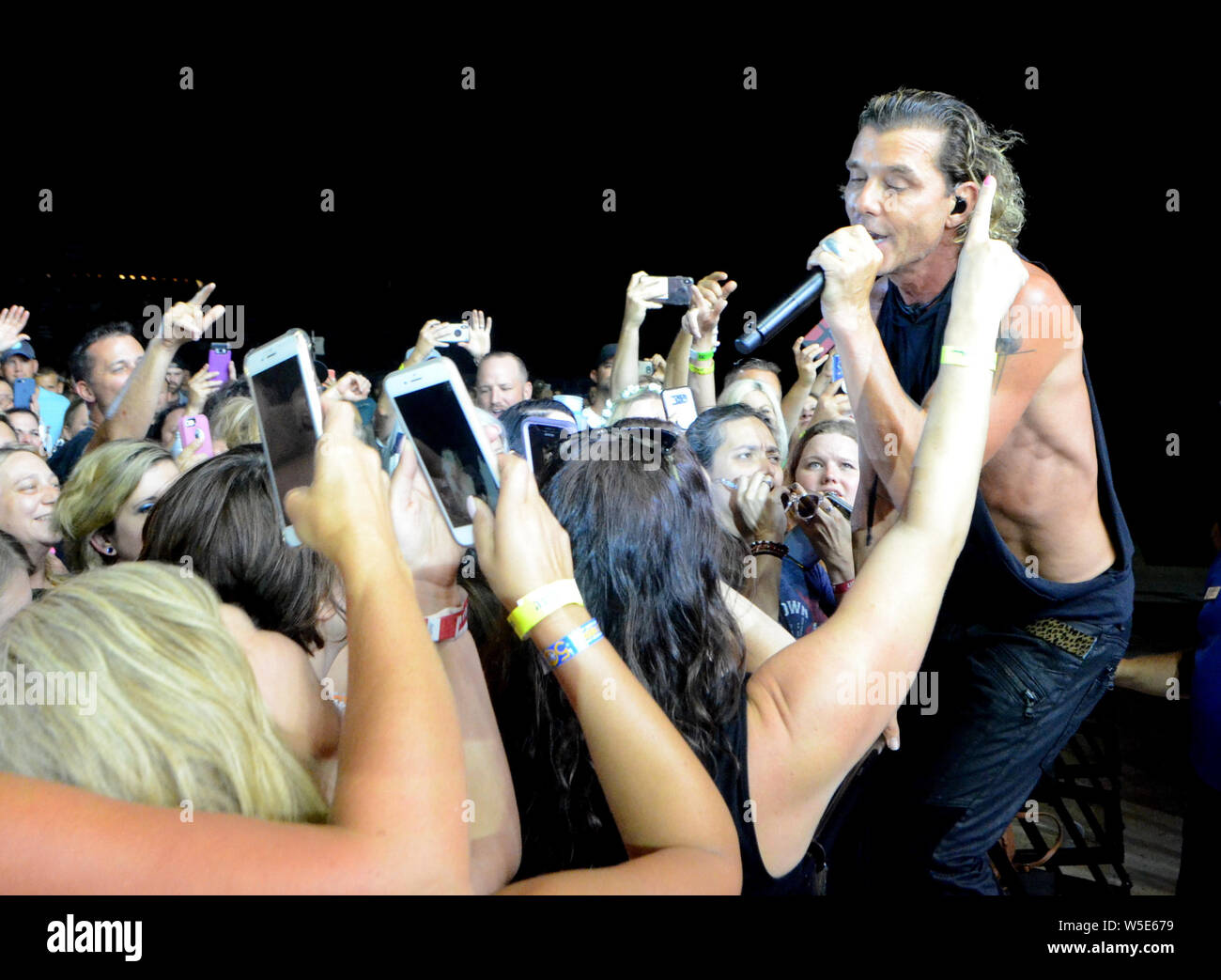 Lead singer of the rock band bush hi-res stock photography and images ...