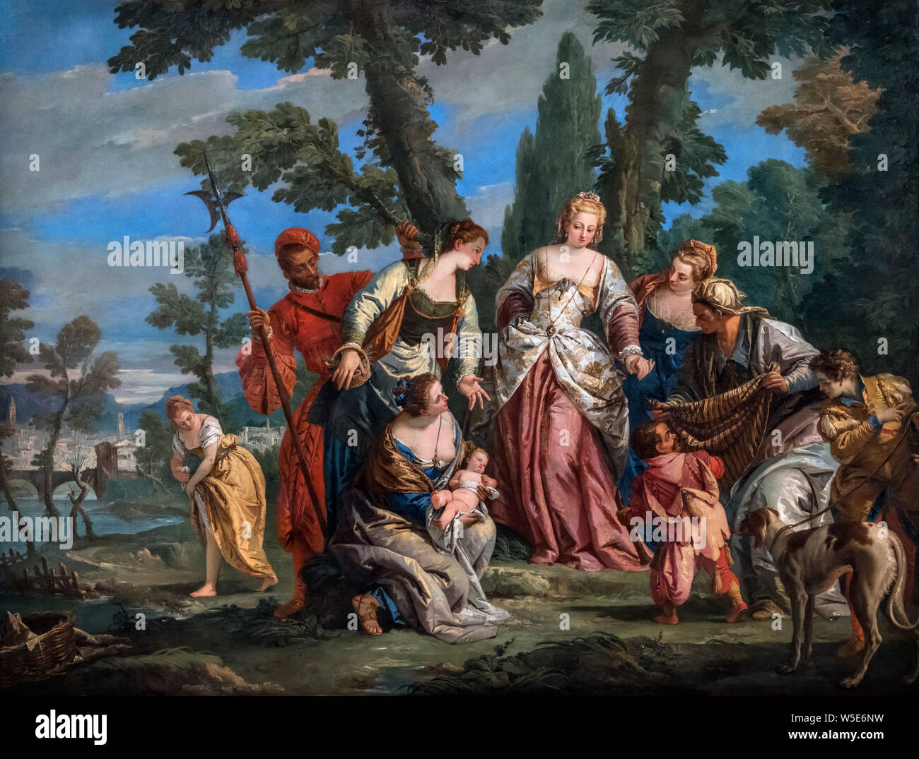 Finding of moses battista hi-res stock photography and images - Alamy