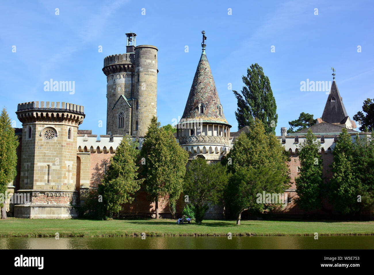 Franzensburg Castle, Laxenburg, Austria, Europe Stock Photo - Alamy