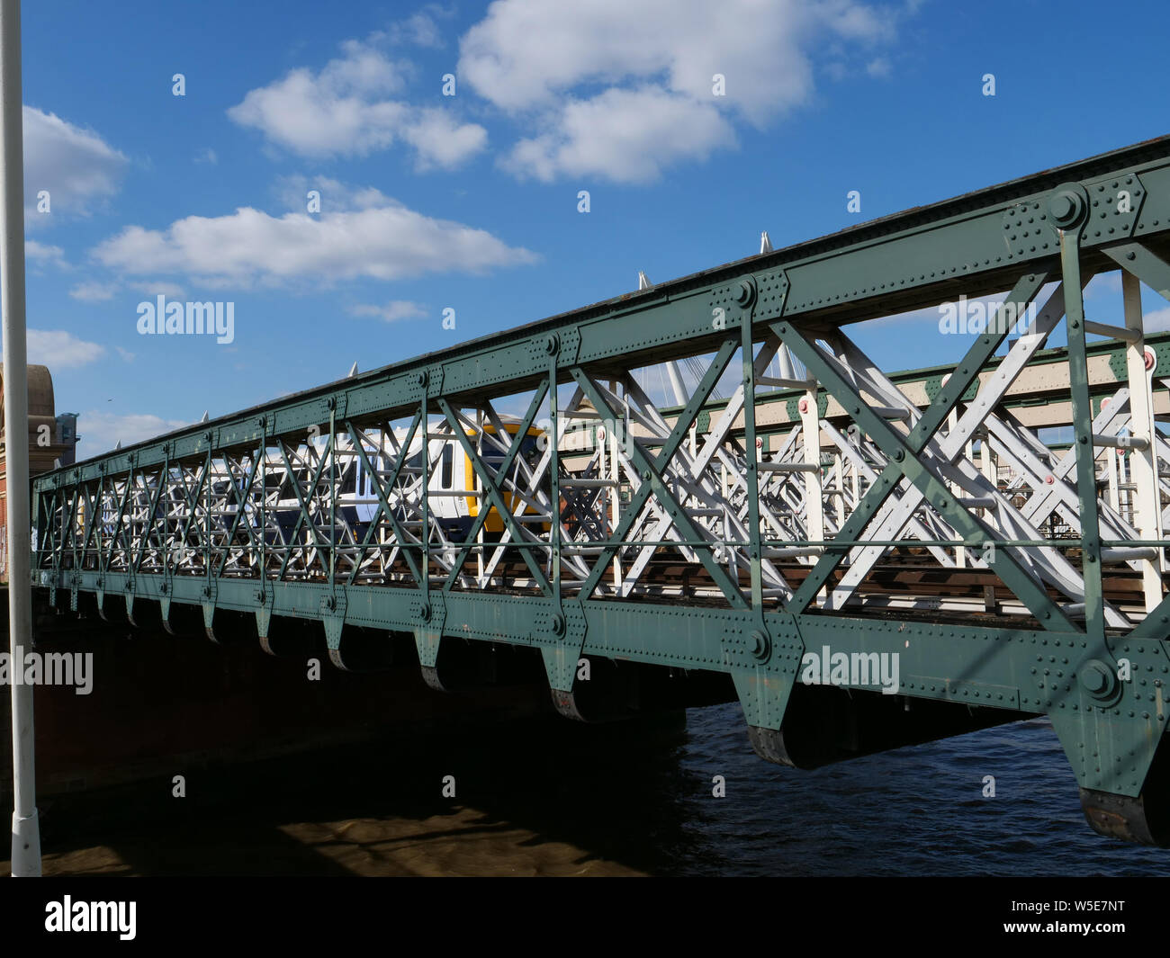 Hungerford Bridge is a steel railway bridge serving Charing Cross ...