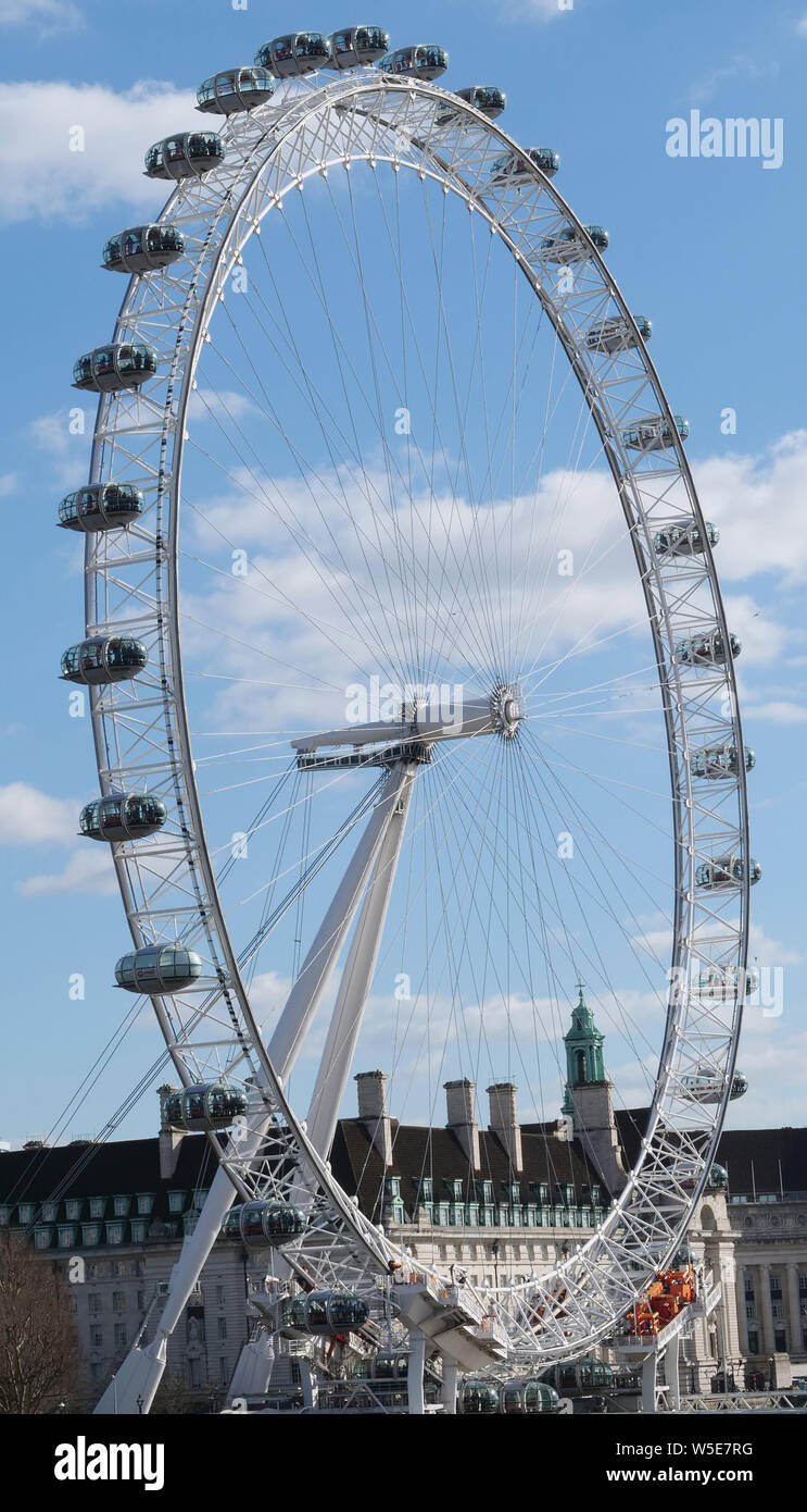 London eye fitting the frame hi-res stock photography and images - Alamy
