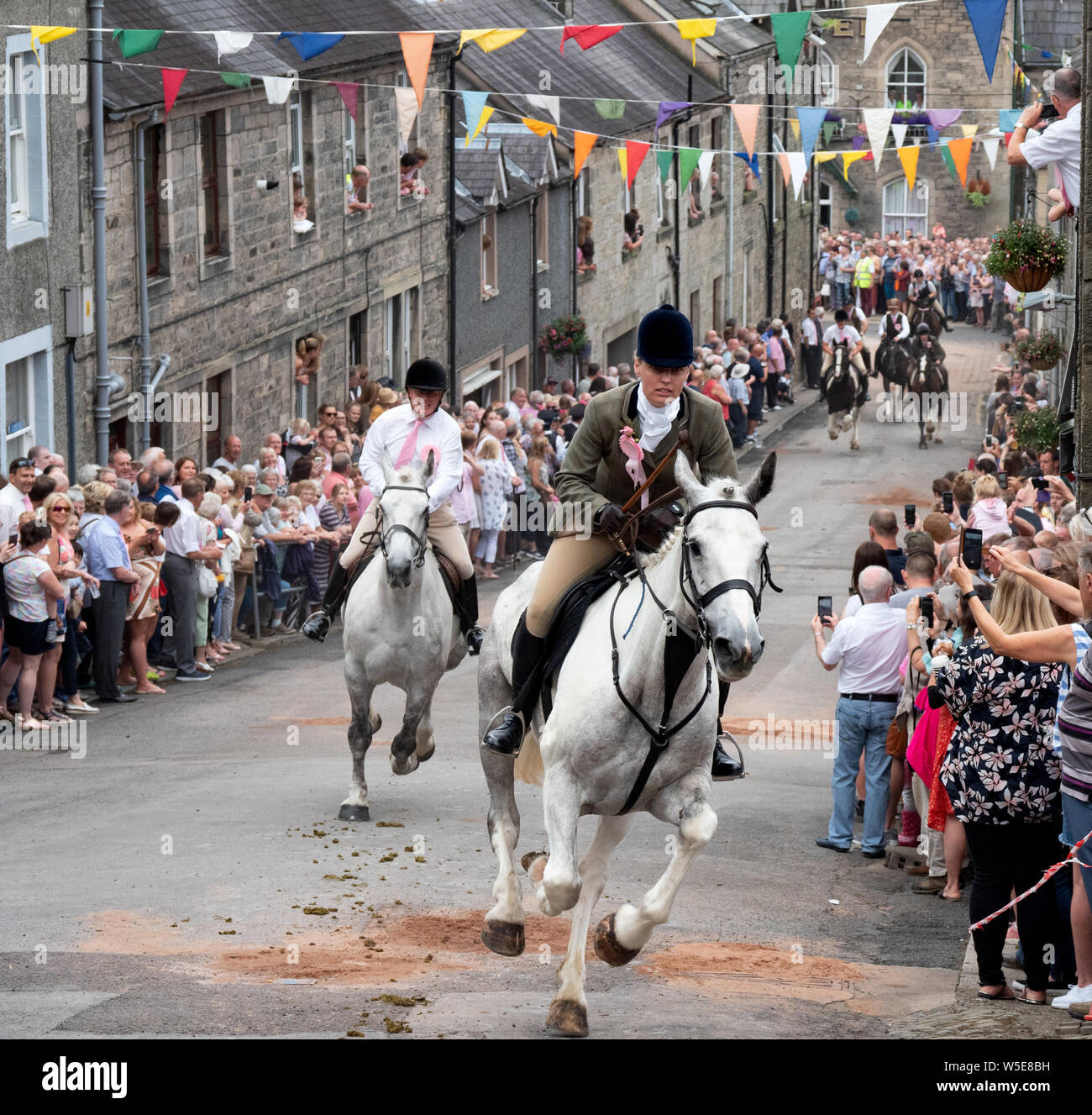 Langholm, Dumfries and Galloway, Scotland, UK. 26th July 2019. The ...